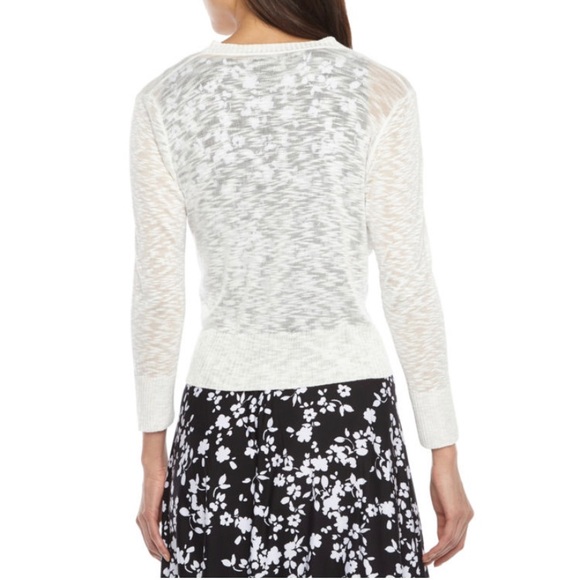 Perceptions | Sweaters | Nwt Perceptions Open Neck 34 Sleeve Shrug ...